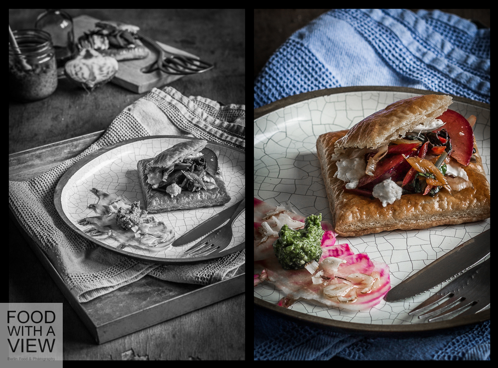 Agora Food & Chard-Stuffed Puff Pastries | Food with a View