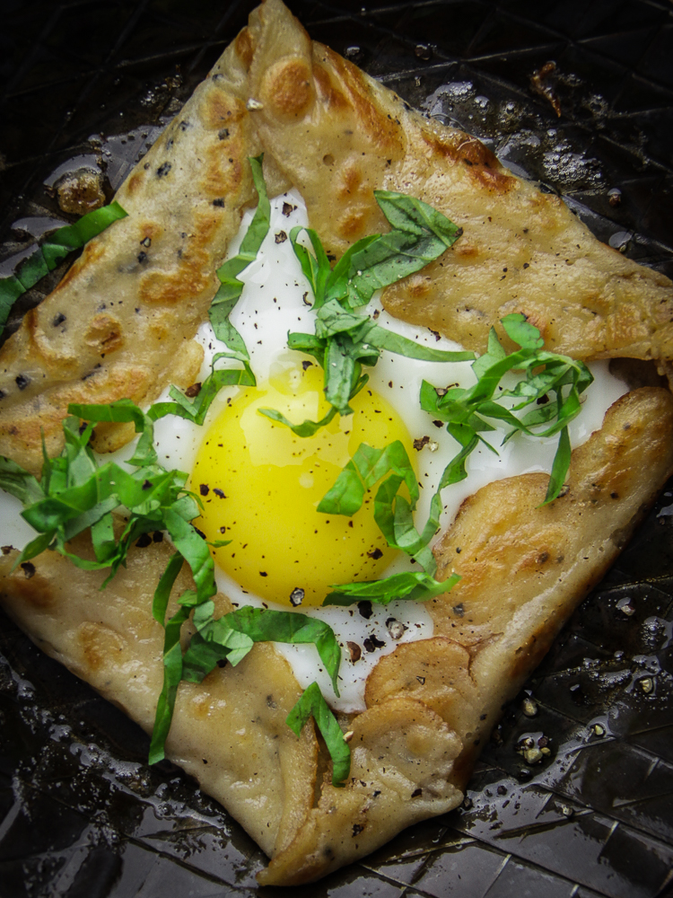 Galette (presque) Complète with Bianchetti and l’Etivaz cheese | Food ...